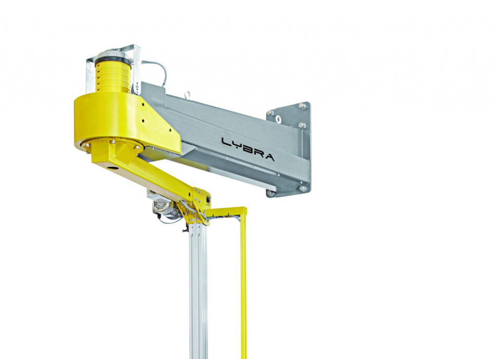 Lybra - der Palettenwickler mit Dreharm