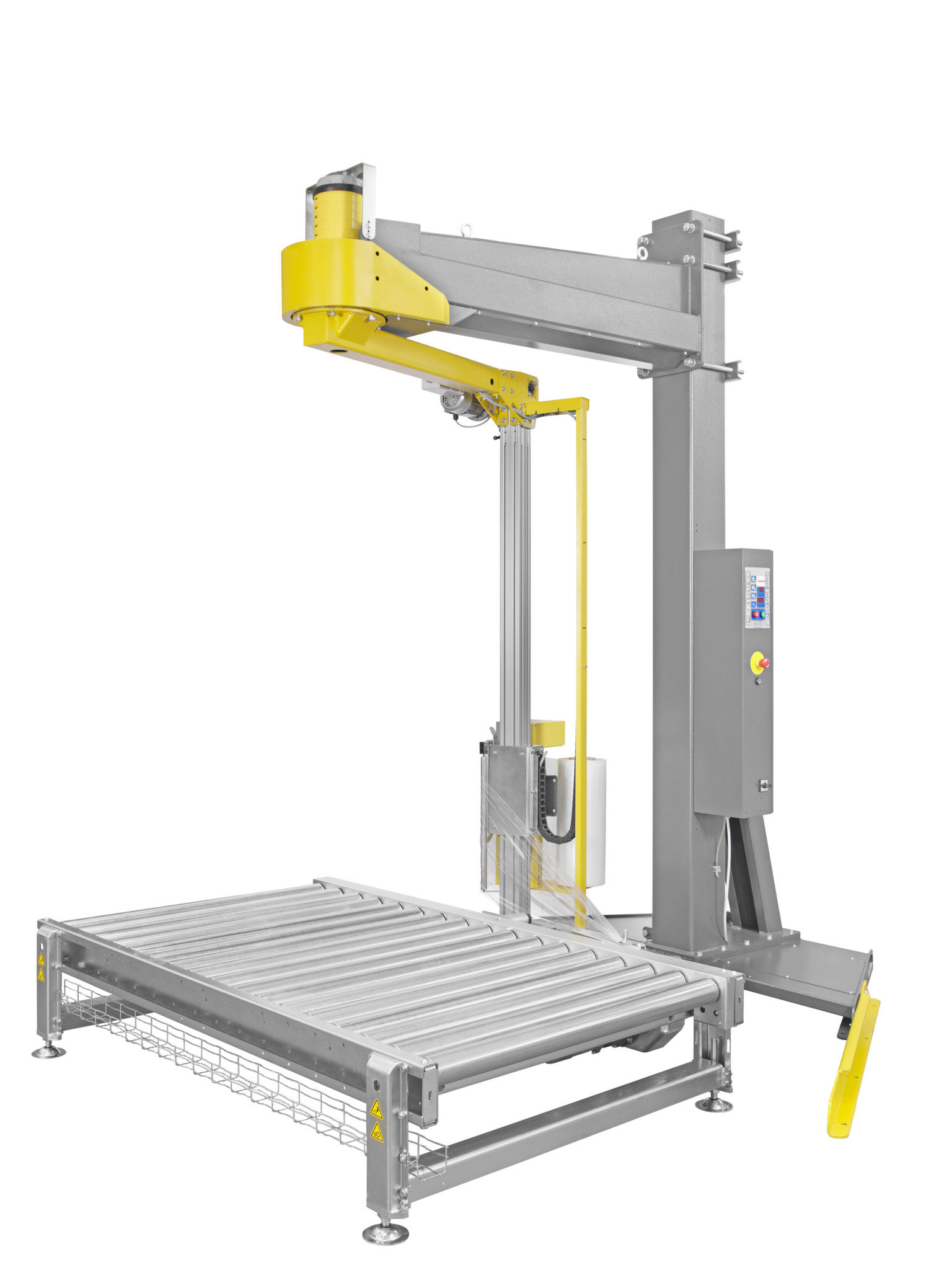 Lybra - der Palettenwickler mit Dreharm