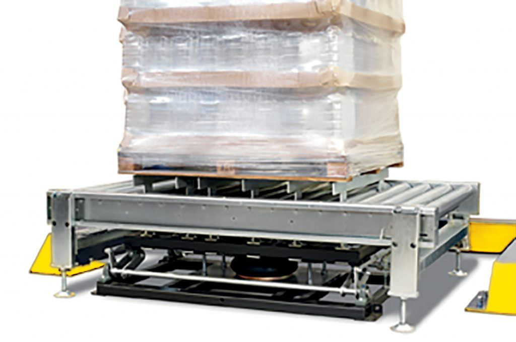 Revolution - der Palettenwickler mit Dreharm